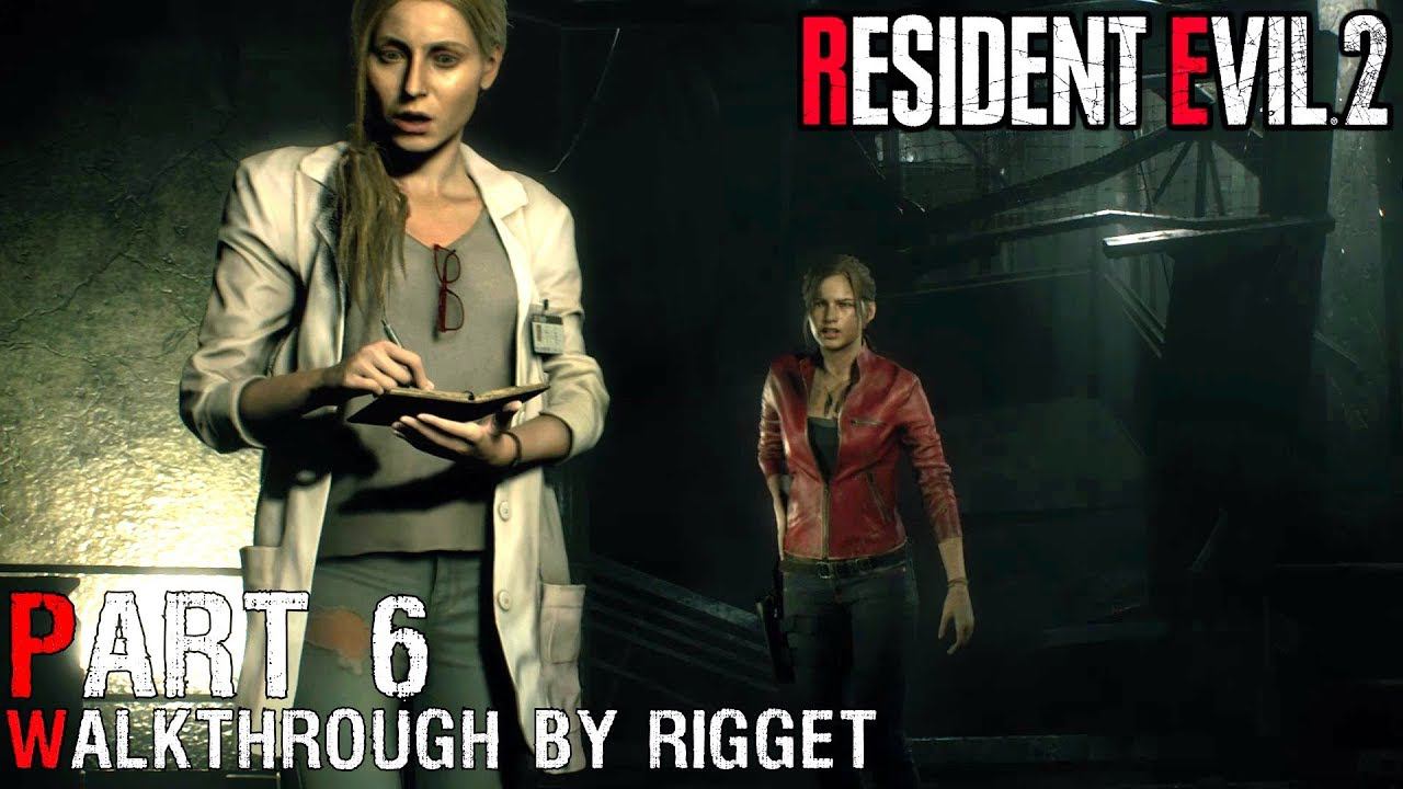 Resident Evil 2 Remake CLAIRE (2) Прохождение Часть 6 "Дела Аннет Биркин"
