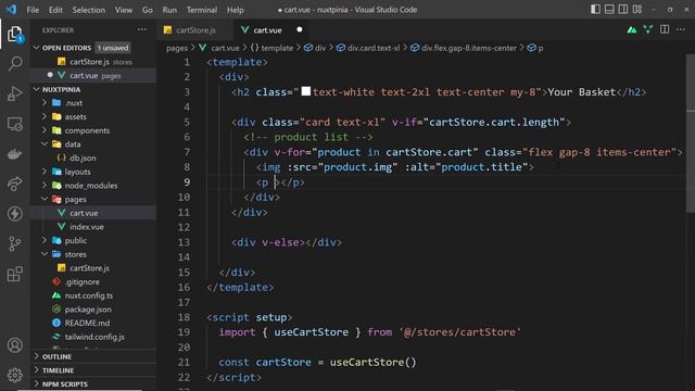 Net Ninja Nuxt 3 With Pinia