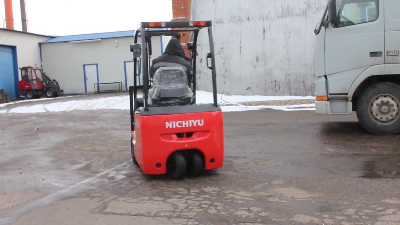 Электрический погрузчик NICHIYU FBT15 80 FV3 0 на литий ионной акб