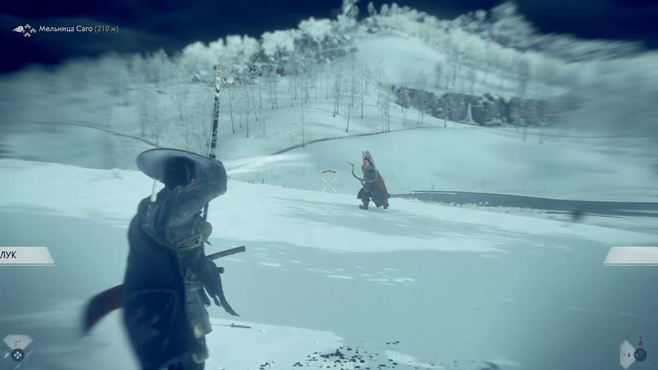 Ghost of Tsushima птичку жалко(смотреть до конца)