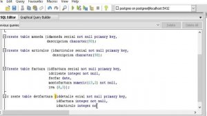 Java MVC EJB JPA Postgresql Crear tablas Vídeo 3