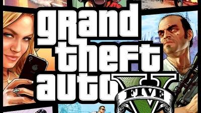 GTA 5, тачка на трамплине