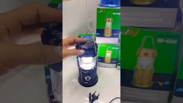 solar reachable portable led camping lights cum torch | lantern torch | emergency light #youtube