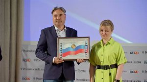 Журналиста "ТВ Центра" наградили за освещение вопросов нацбезопасности / События на ТВЦ