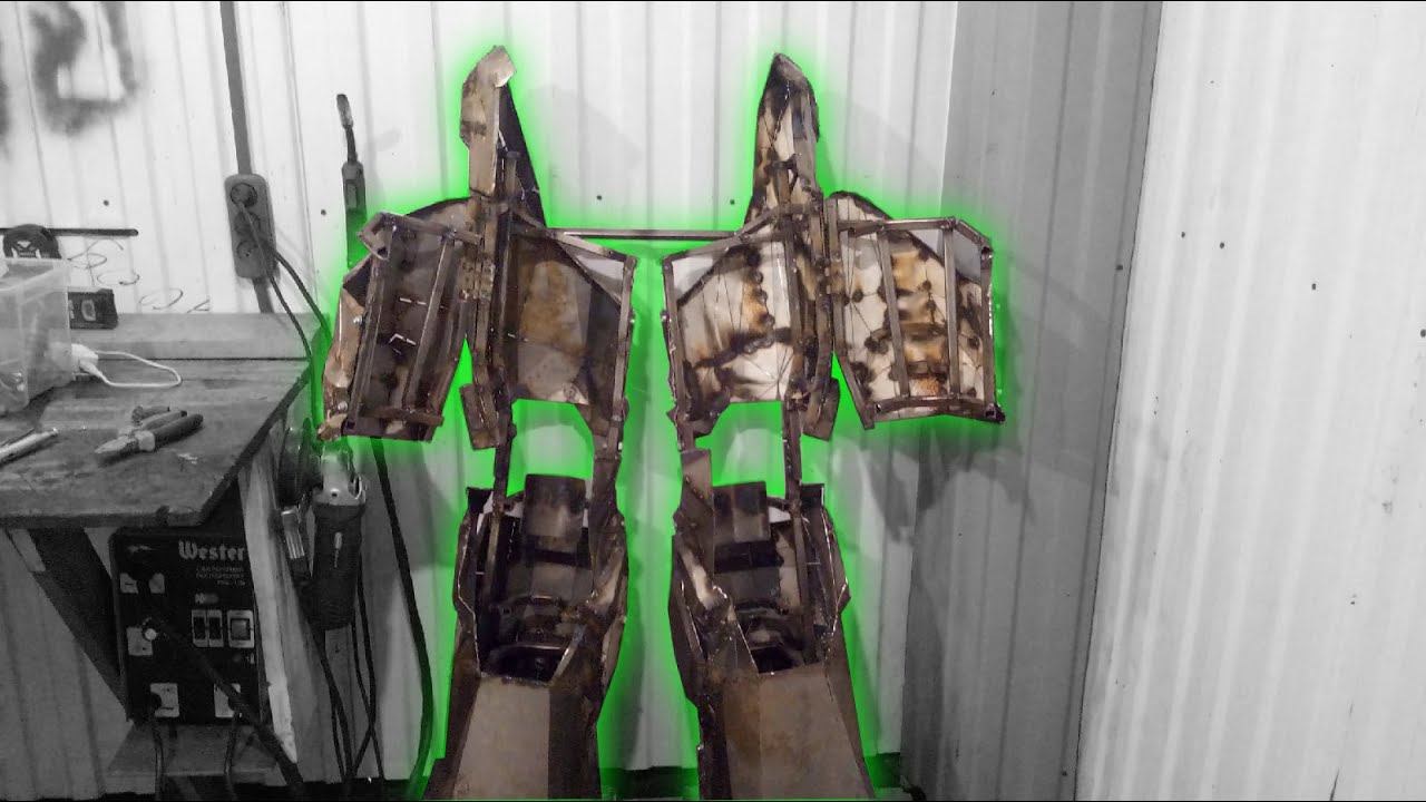 Боевой экзоскелет своими руками. Power armor t-60.