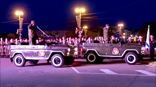 ВОЕННЫЙ ПАРАД В ГУСЕВЕ-2016 (вечерняя репетиция)