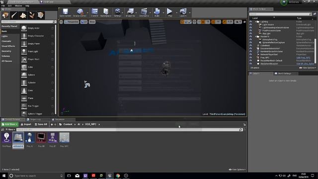 Unreal Engine 4 Tutorial - AI EQS Part 1 - Introduction & Finding the Player