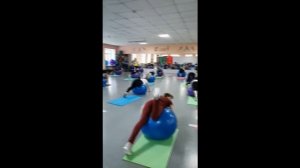 Фитнес-клуб "И-Талия".  Фитбол-драйв.