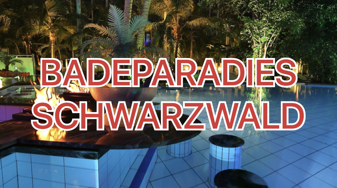 Аквапарк в Титизее-Нойштадт в Германии "BADEPARADIES SCHWARZWALD"
