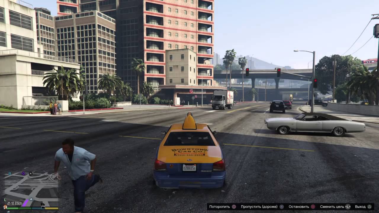 Опасное такси в Grand Theft Auto V