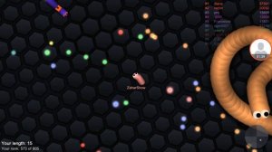 Играем в slither.io #4 Вошёл в топ 45+ Побил рекорд