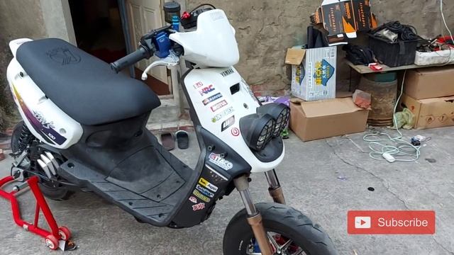YAMAHA BWS 100 CUSTOM JADI MOTOR LISTRIK - смотреть видео онлайн от ...