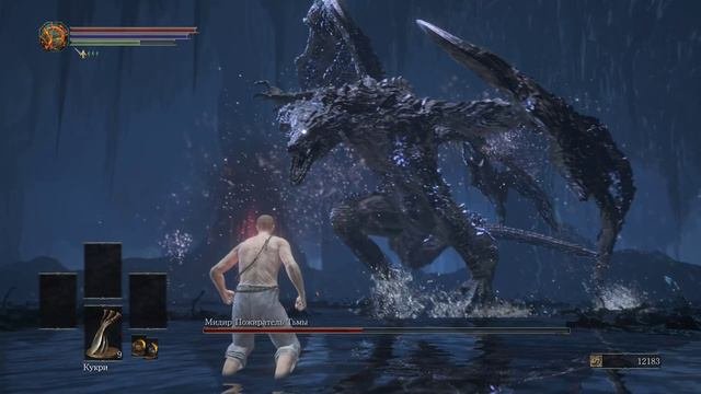 [No-Hit] Мидир Пожиратель Тьмы | Только расходники 🡆 Dark Souls III