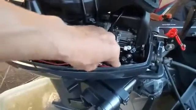 Ремонт и доработка электрики в лодке ПВХ для плм sea pro oth9.9s. Часть 5..mp4