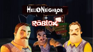 Hello Neighbor in Roblox gameplat pt 1