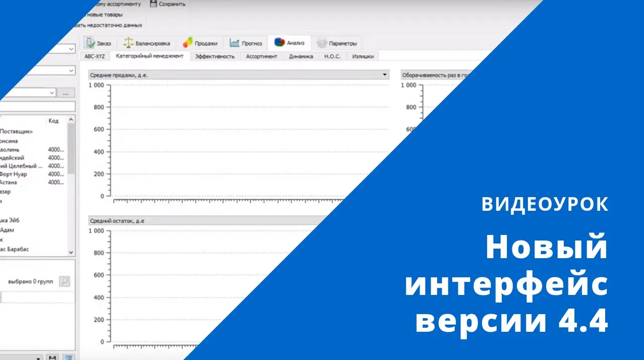 Forecast NOW! Новый интерфейс версии 4.4
