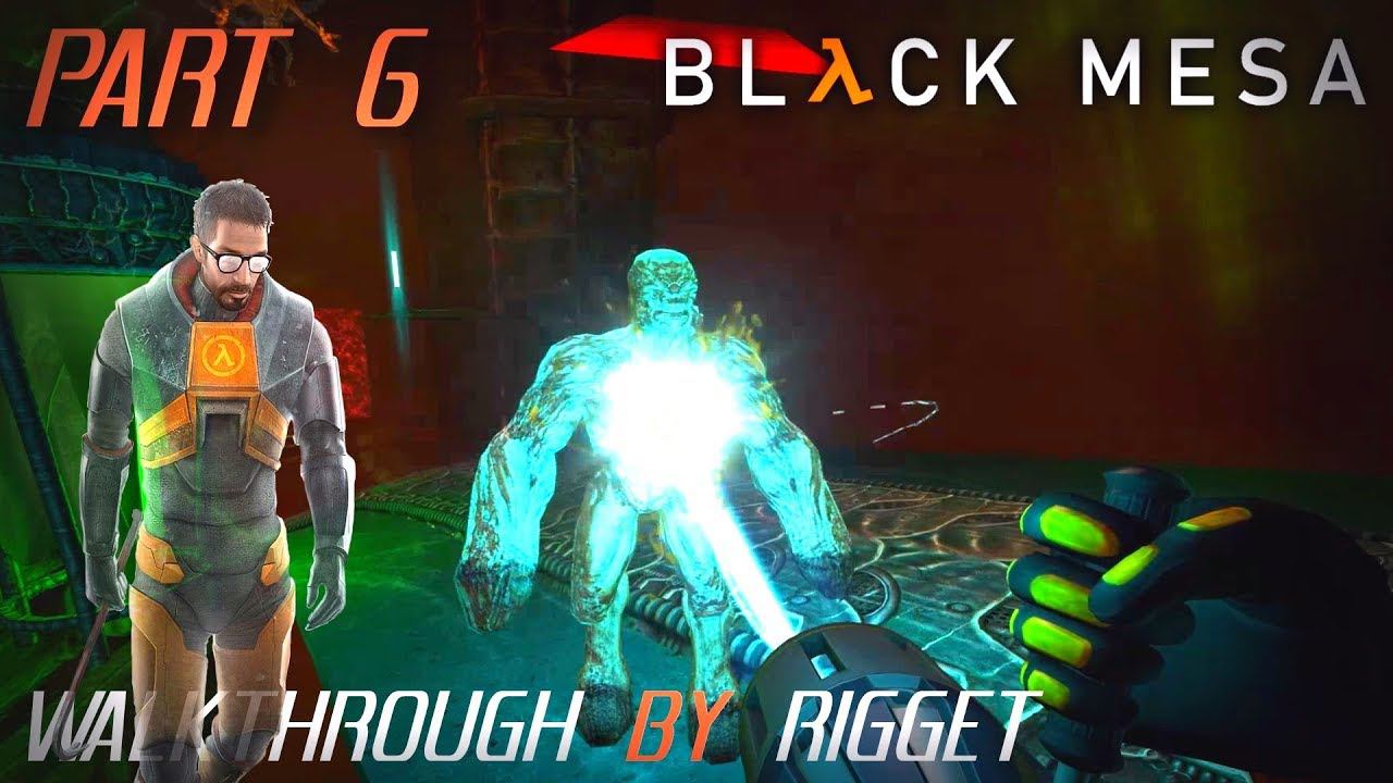 Black Mesa мир XEN Прохождение Часть 6 "Бойня на конвейере"