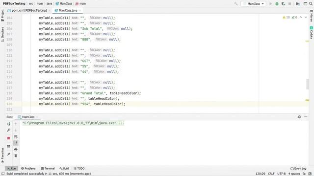 Apache PDFBox Invoice Tutorial Pdfbox Invoice Example Apache Pdfbox Invoice Example Part - 4 ...