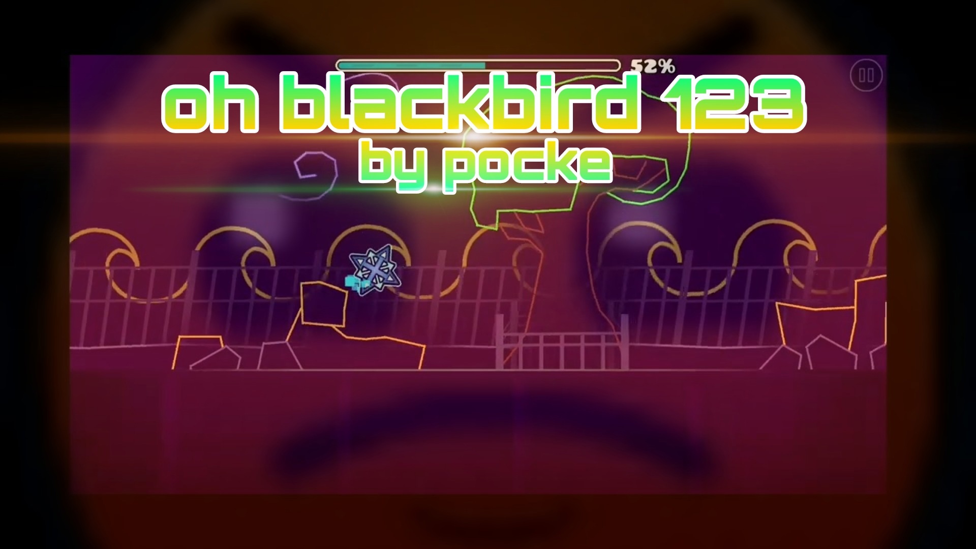 oh blackbird 123 by pocke (Harder 7*) | Geometry Dash