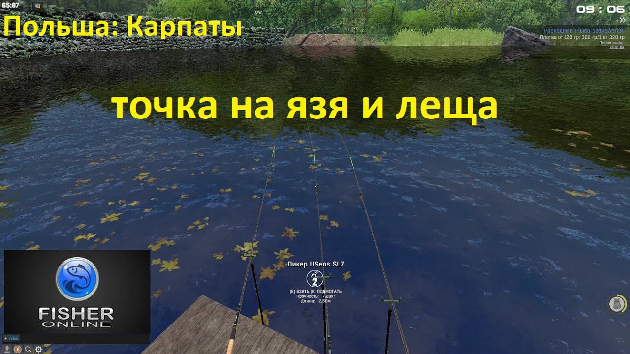 Fisher Online / точка на язя и леща, Польша: Карпаты