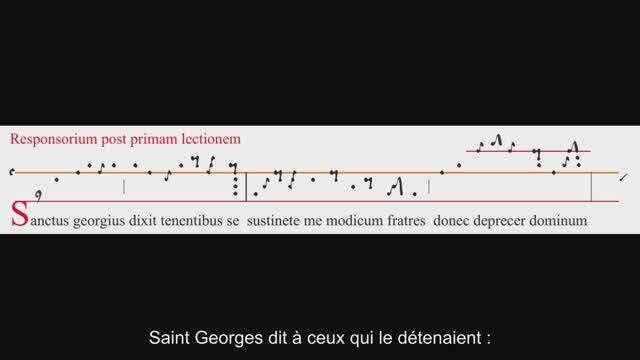 Sanctus Georgius dixit tenentibus se