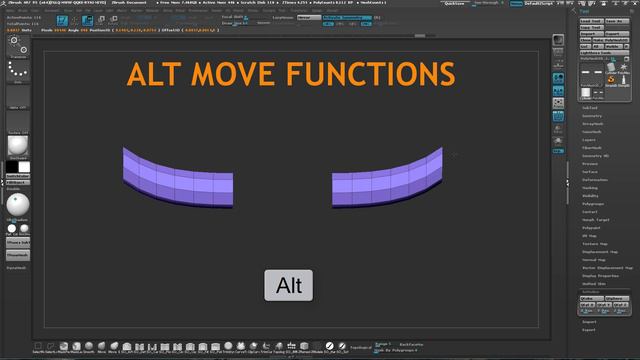 [ZBrush] Module 1 - Zbrush Fundamentals - 7. Transpose Tool