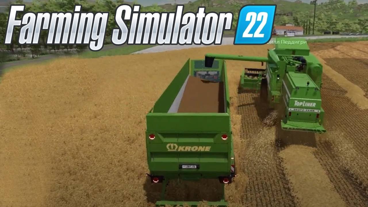 Забрали ЯЧМЕНЬ СЕБЕ, а С НАС собрали ДЕНЬГИ. Farming simulator 22 #12. КООП.