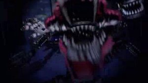 Скример Кошмарной Мангл FNAF 4  Halloween version