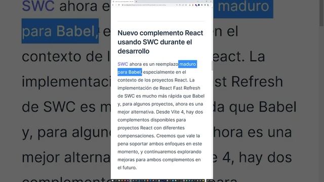 Vite 4: Una nueva forma de desarrollar aplicaciones de React con SWC