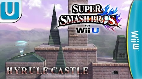 Longplay of Super Smash Bros. for Wii U - Hyrule Castle (64) (DLC)