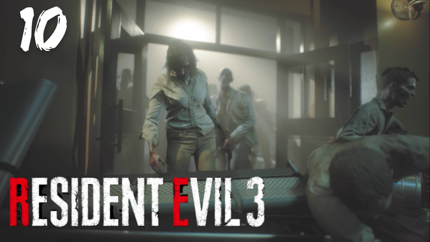 Отбиваюсь от толпы зомби, боеприпасы на пределе ➤Resident Evil 3 Remake "Часть 10"