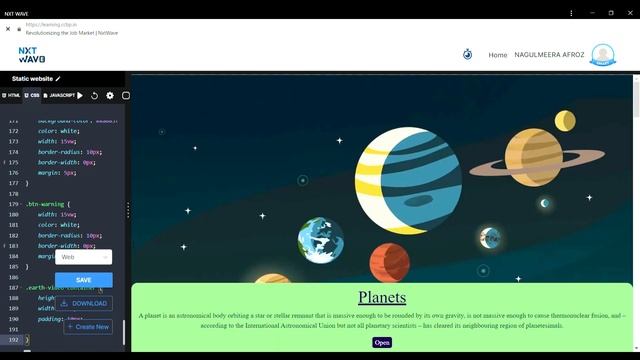 Here i Built a Static Website with HTMLCSS & Bootstrap|My Progress ...