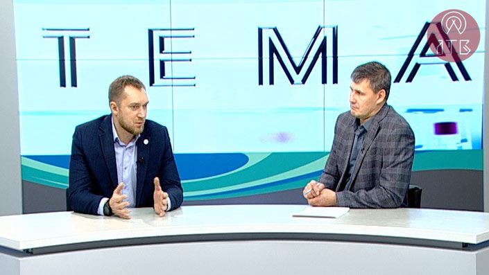 «Тема». В студии начальник управления экономики Администрации г. Лабытнанги В. Баев