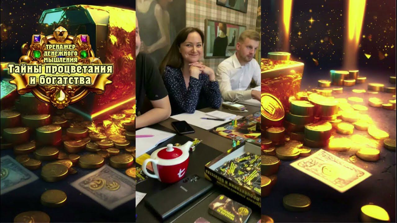 Тренажер денежного мышления "Тайны процветания и богатства" - игровой процесс