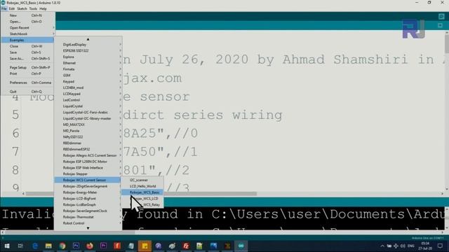 Winson WCS1800 WCS2750 WCS1500 Hall Effect Current Sensor with Robojax Arduino Library ...