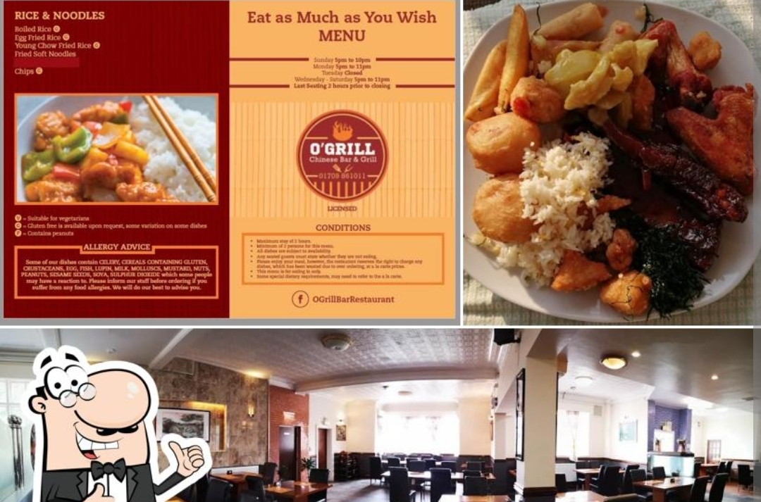 Китайский ресторан все включено " O'Grill " в Англии , город Doncaster .