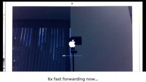 Short video showing the remote lock of a Macbook