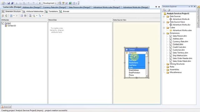 How to Create and Publish a Data Cube using SQL Server Analysis Services – смотреть онлайн видео ...