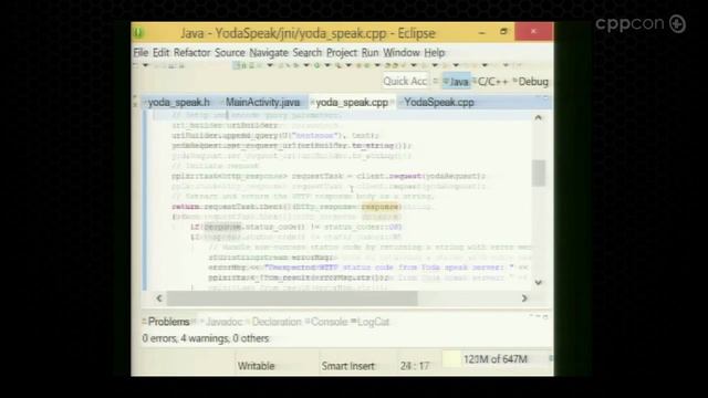 CppCon 2014_ Steve Gates _Using C++ to Connect to Web Services_