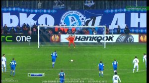 Днепр - Базель 1:0 Селезнев 76′ (пенальти)