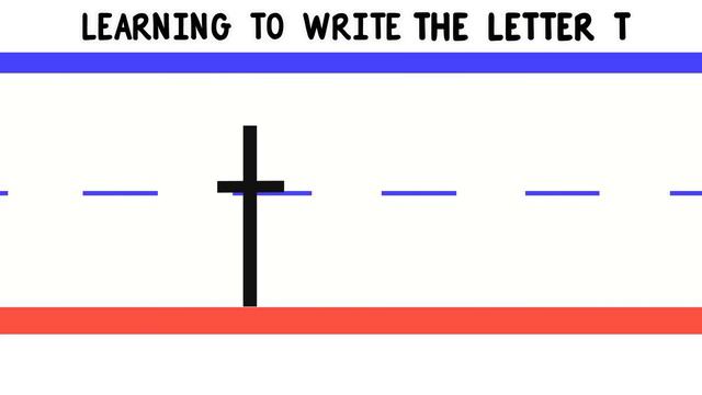 Write the Letter T