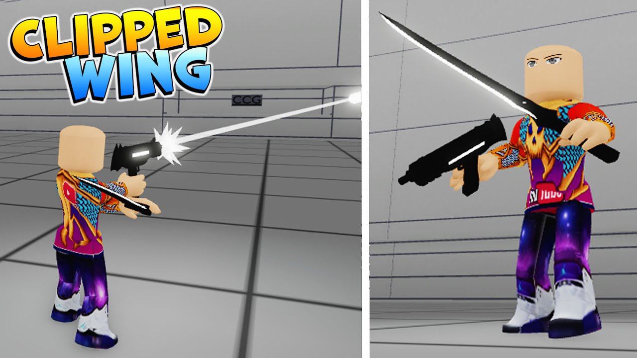 РОГУЛЬ ПИУ ПИУ - НОВЫЙ Clipped Wing  RoGhoul - Роблокс Токийский Гуль