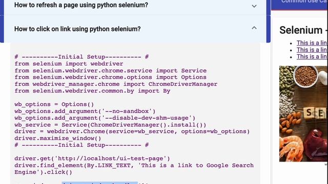 7 | How to click on link using Python Selenium | – смотреть онлайн видео от Питоновское ...