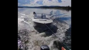 о. Пяозеро (на лодках)