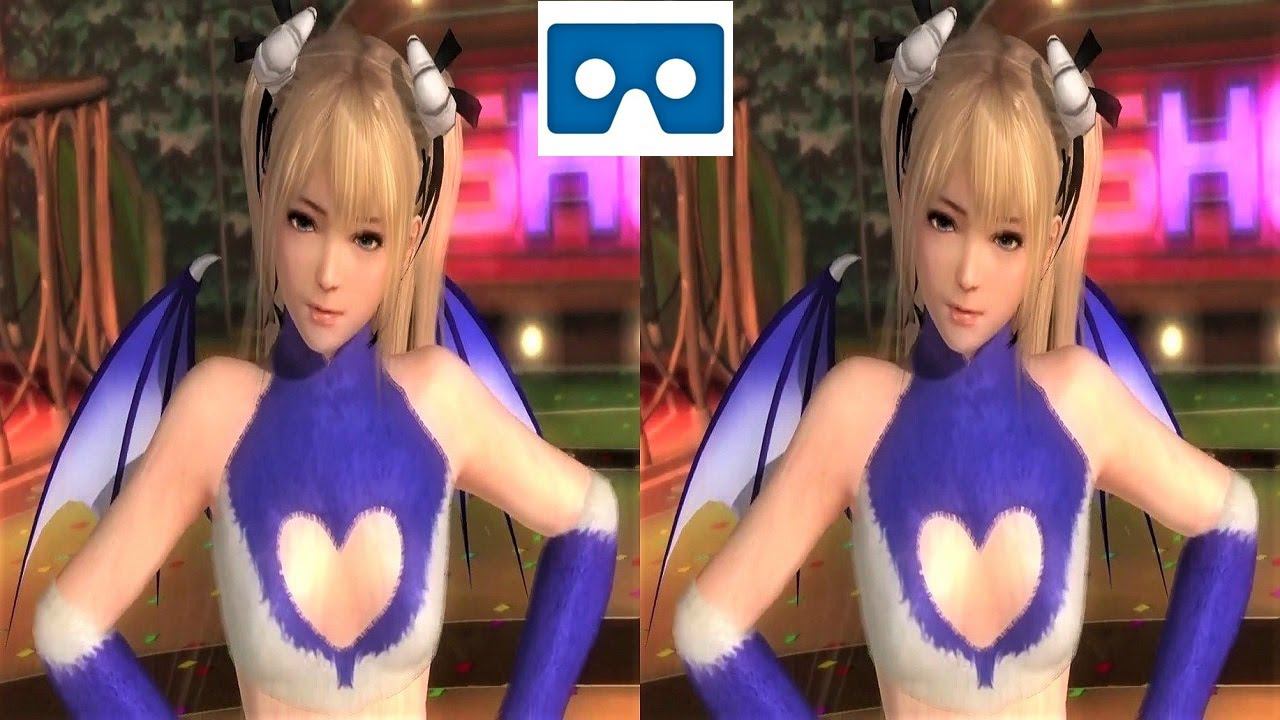 Dead or Alive 5 3D VR video 3D SBS VR box google cardboard 1