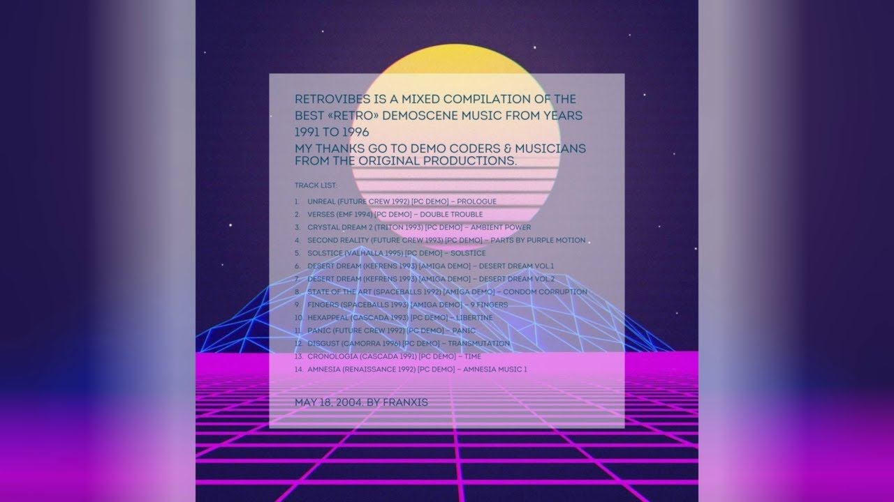 Retrovibes mixed compilation
