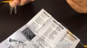 DeWalt Hammer Tacker