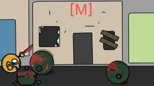 шарики зомби апокалипсис