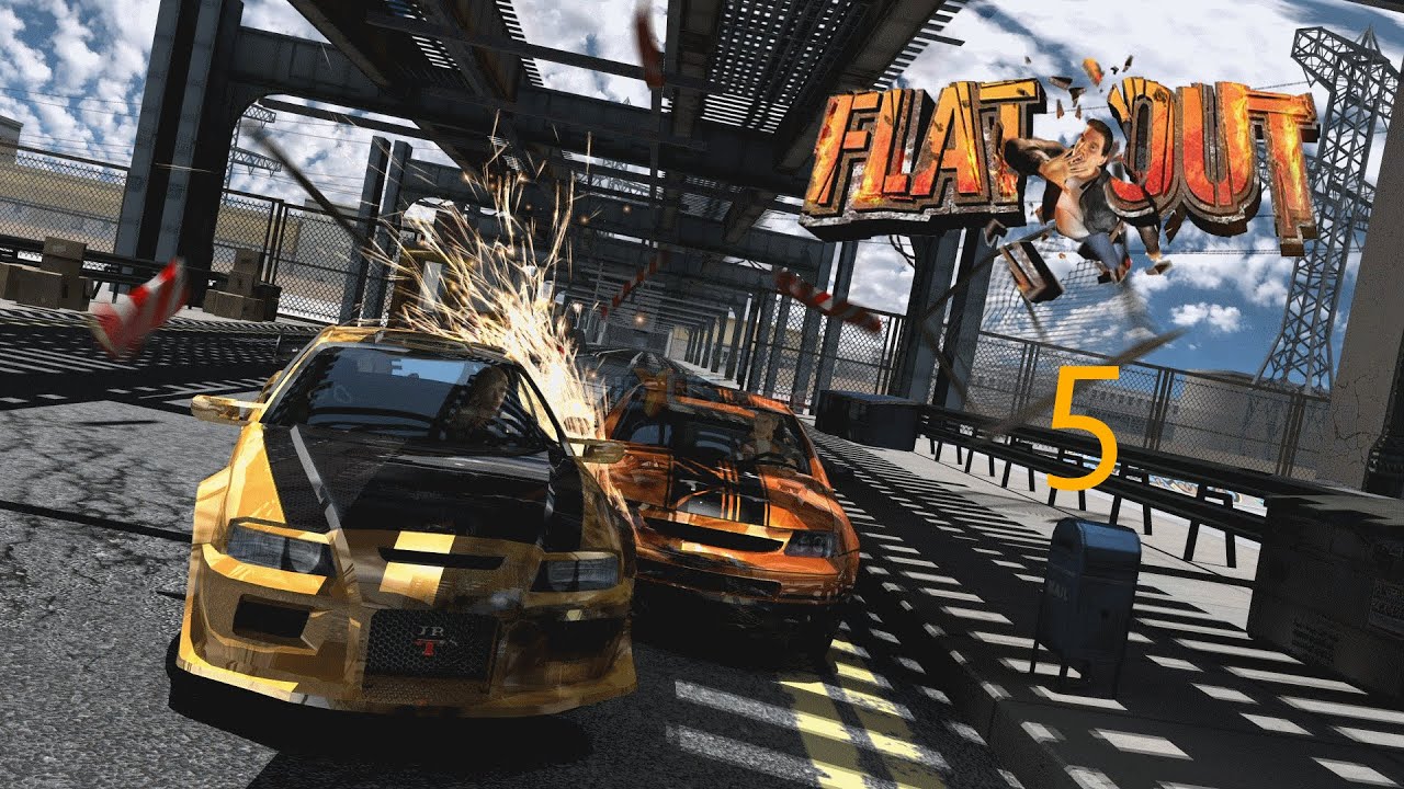 FlatOut №5 - Небольшая бомбежка.