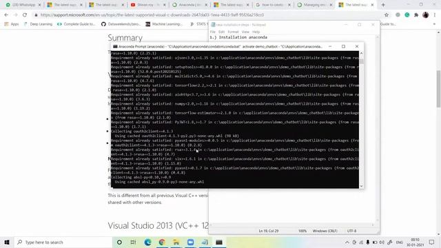 Rasa Installation on Windows | setup RASA on Windows with Demo – смотреть онлайн видео от Python ...